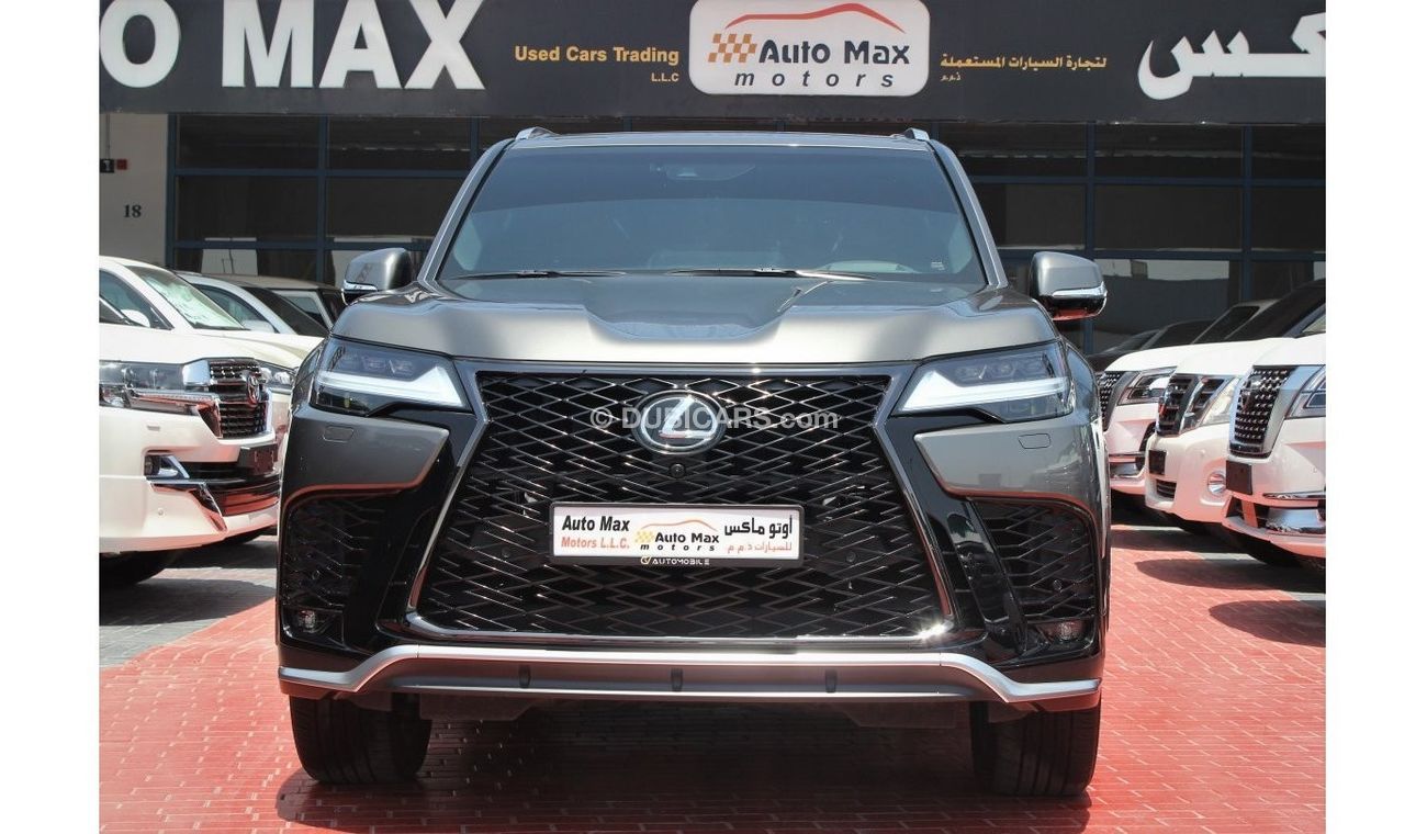 Used Lexus LX600 (2022) F-SPORT V6,GCC, UNDER WARRANTY+SERVICE FROM LOCAL DEALER 2022 for sale ...