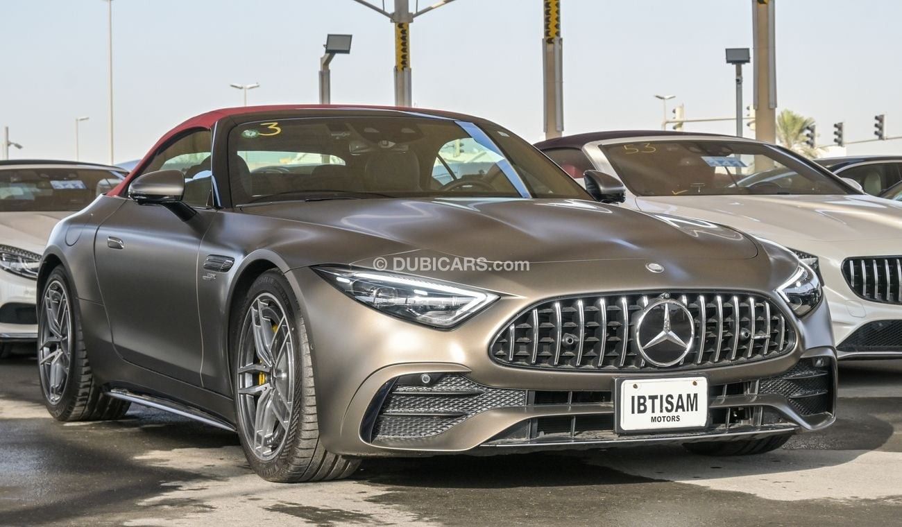 Used Mercedes-Benz SL 43 AMG Turbo Electrified 2023 for sale in Dubai ...