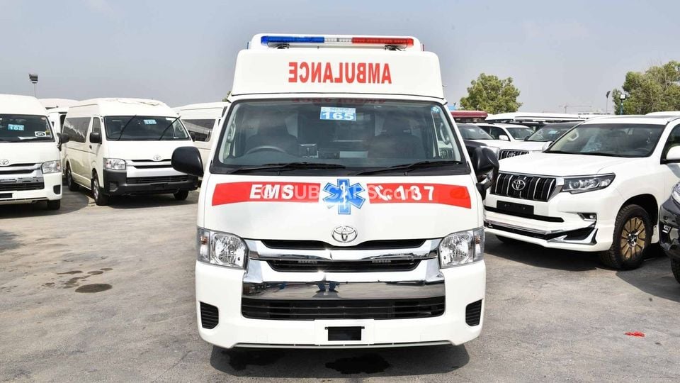 Toyota Hiace Ambulance 2.8L Diesel (RHD) for sale. White, 2019