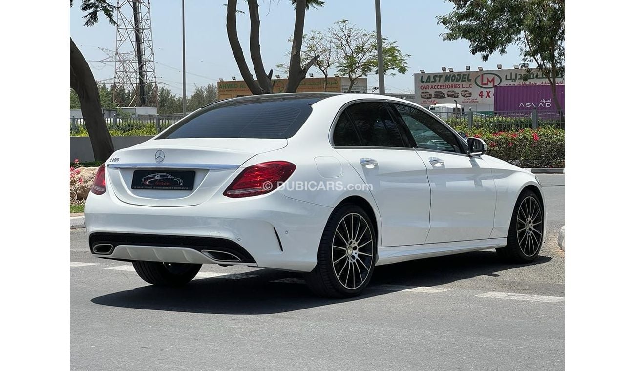 Used Mercedes-Benz C200 MERCEDES BENZ C200 2015 GCC PANORAMIC SUNROOF ...
