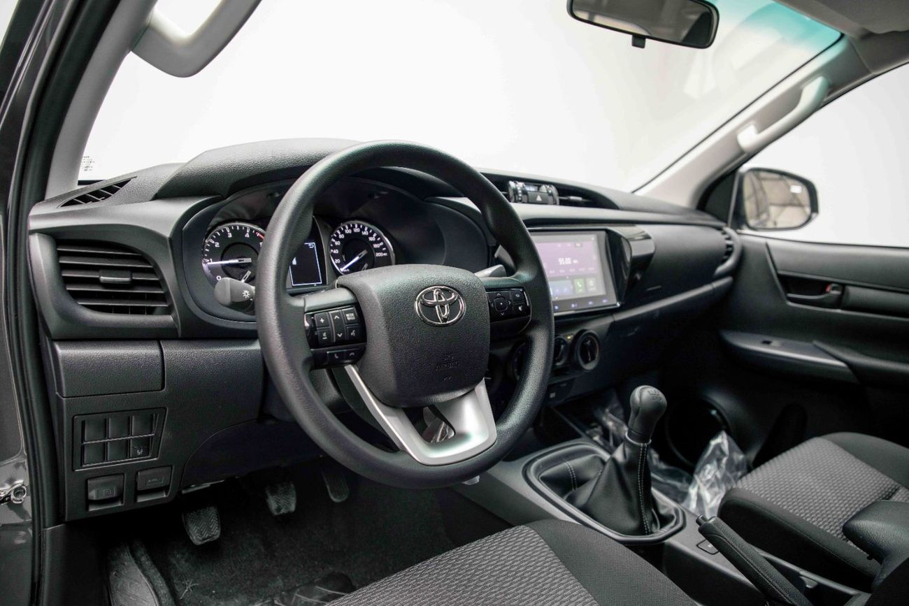 New Toyota Hilux Double Cab 2.4L- Grey Mettalic Inside Black | Export ...