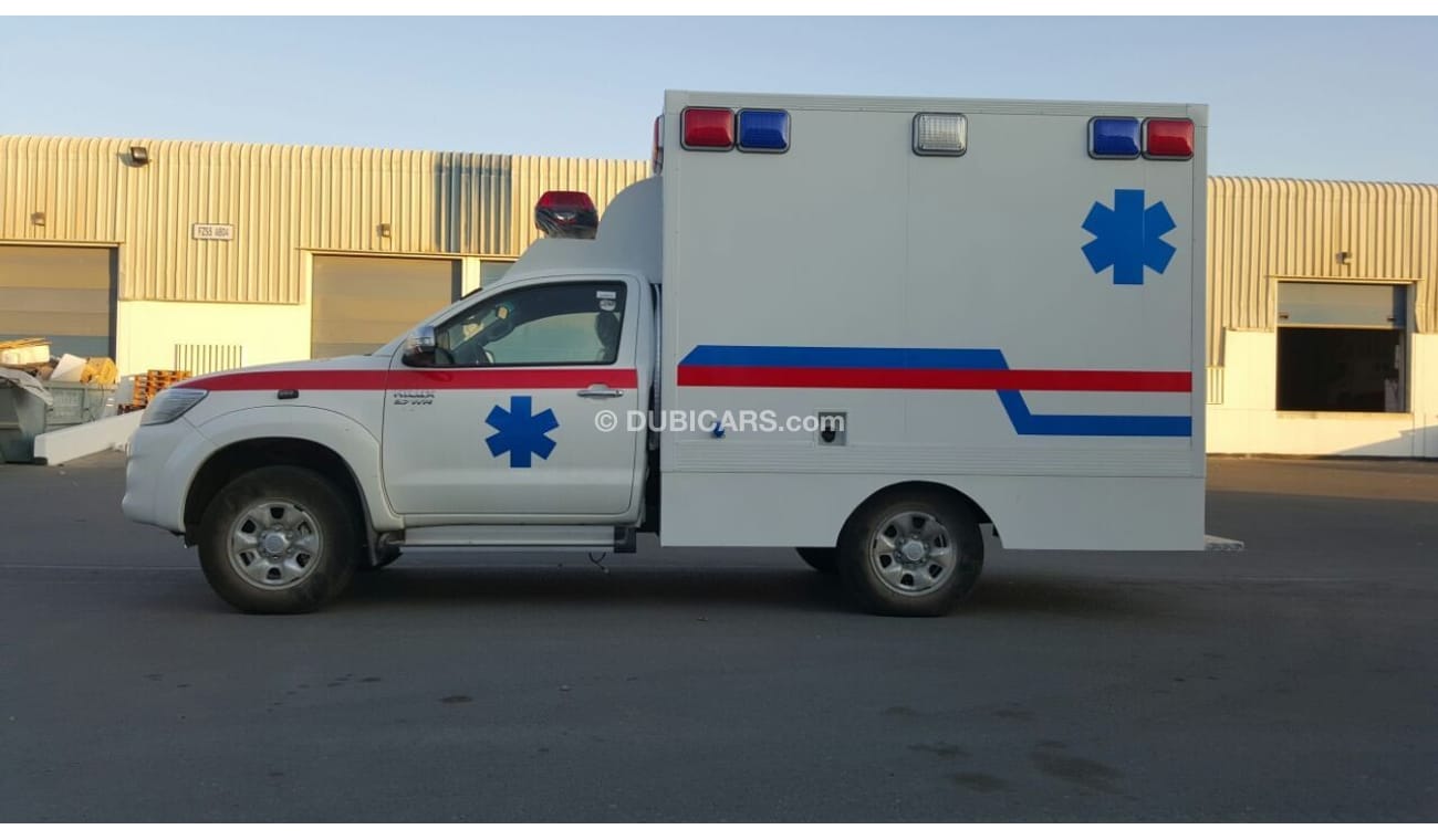 New Toyota Hilux with Hardtop box type ambulance 2024 for sale in Dubai ...