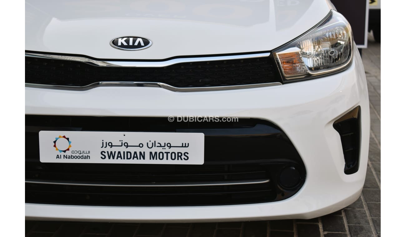 Used Kia Pegas AED 639 PM | 1.4L LX GCC DEALER WARRANTY 2020 for sale in Dubai - 690655