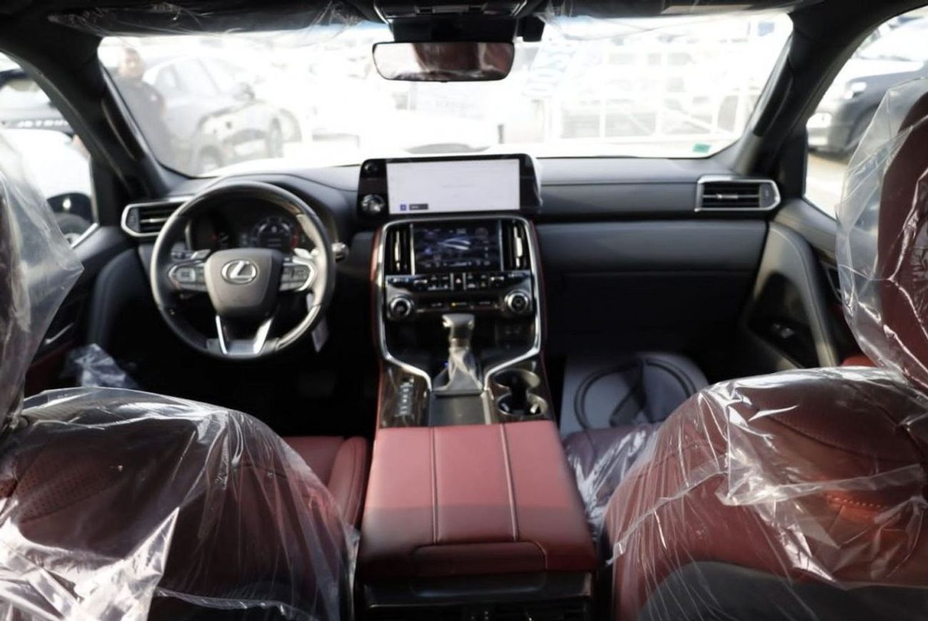 New Lexus LX600 3.5L Prestige Model 2023, new color black inside red ...