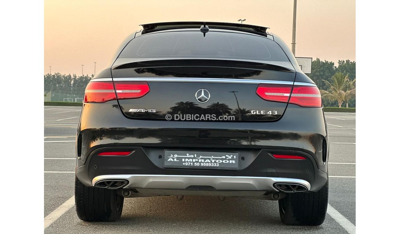 Used Mercedes-Benz GLE 43 AMG Coupe Mercedes Benz GLE 43 2017 GCC 2017 ...