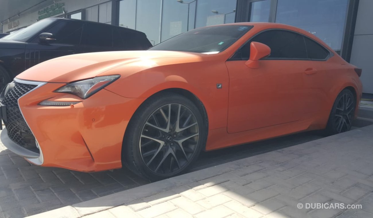 Used Lexus RC 300 2015 for sale in Abu Dhabi - 417254