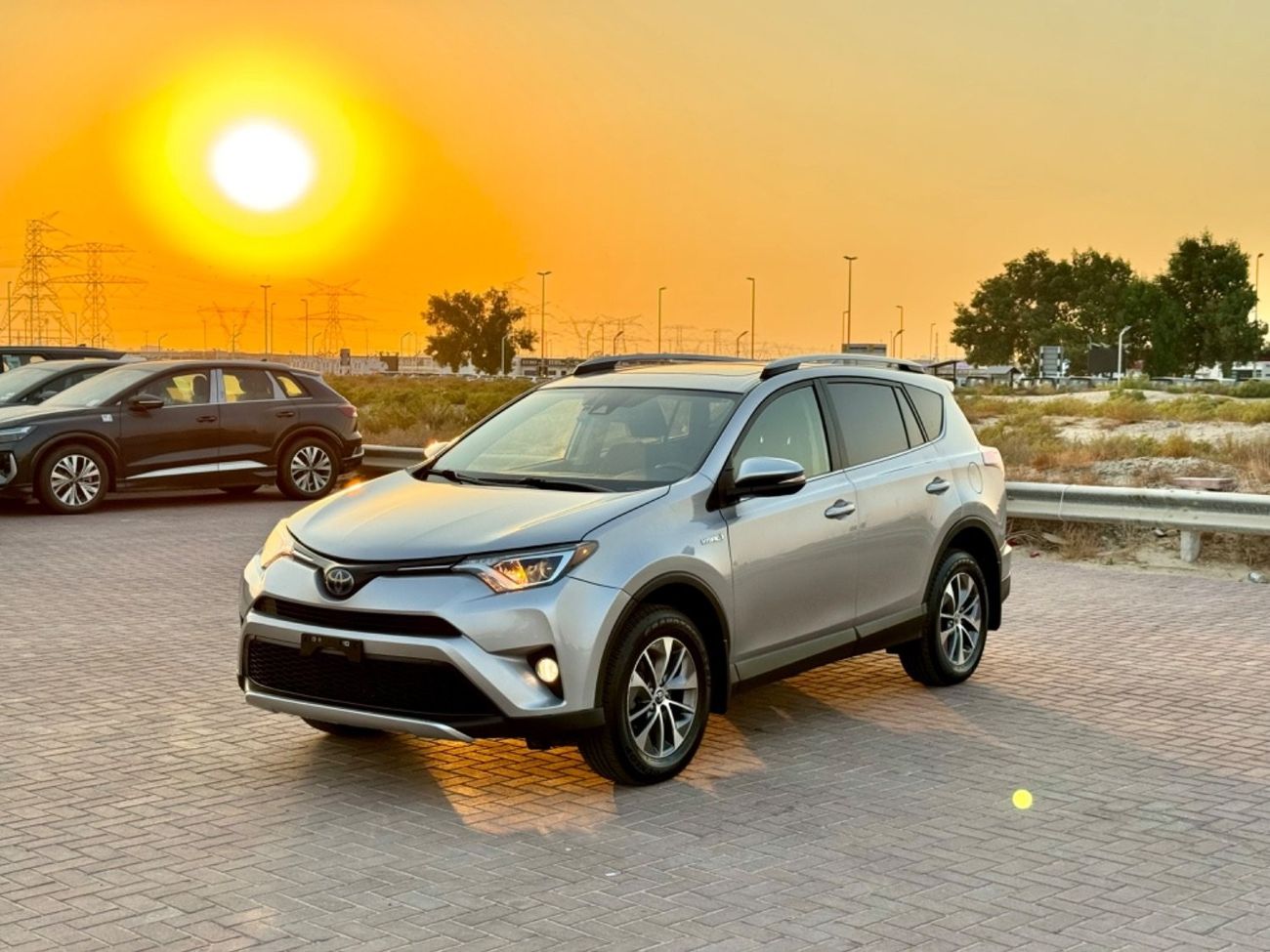 Used Toyota RAV4 Limited 2.5L 2018 Limited HYBRID SUNROOF PUSH START ...