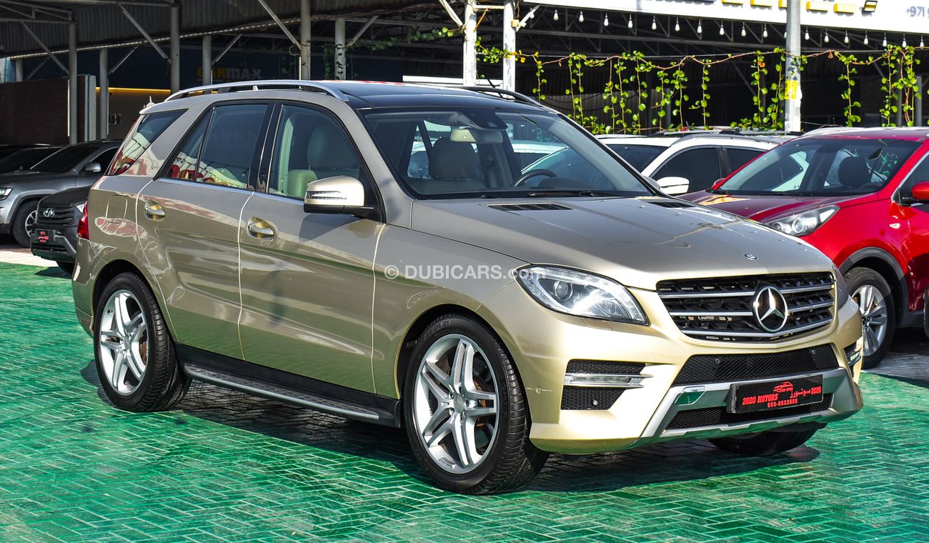 Used Mercedes-Benz ML 500 4Matic GCC 2013 for sale in Ajman - 696987