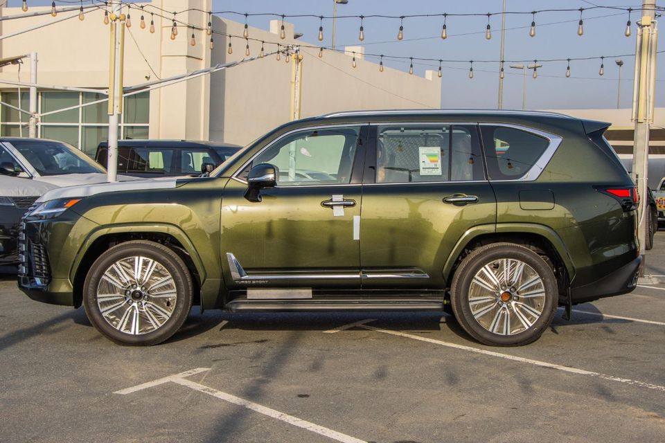 New (FOR EXPORT) NEW 2024 LEXUS LX600 TURBOSPORT 0 KM - GREEN / TAN ...