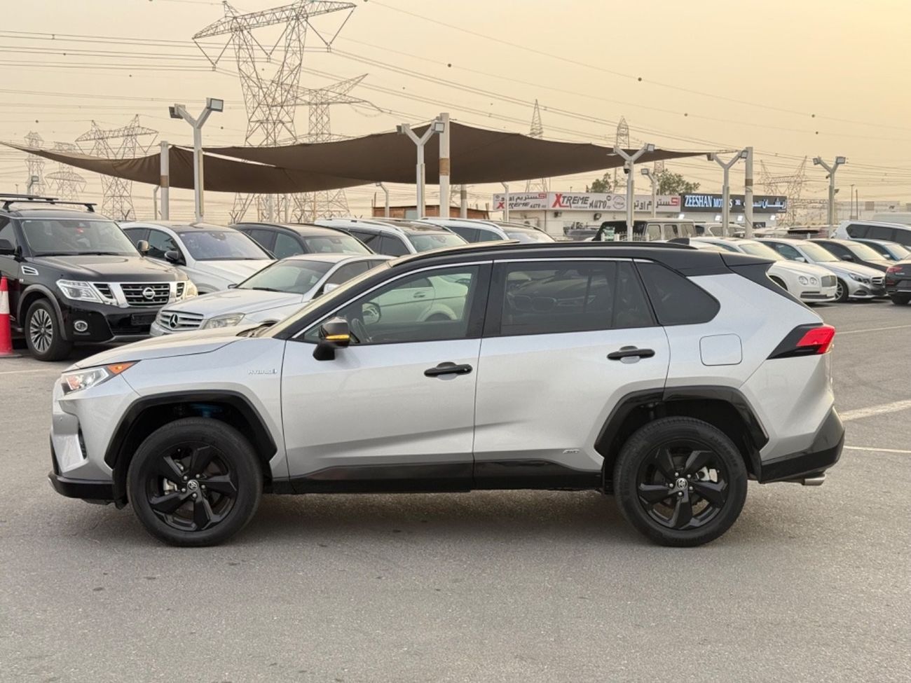 Used Toyota RAV4 2022 XSE HYBRID PANORAMA 360 CAMERAS VIP CAR US SPEC ...