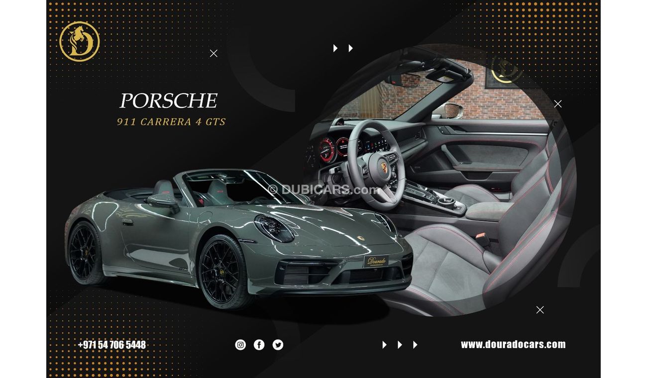 جديدة بورش 911 Carrera 4 GTS Cabriolet 2023 للبيع في دبي - 642647