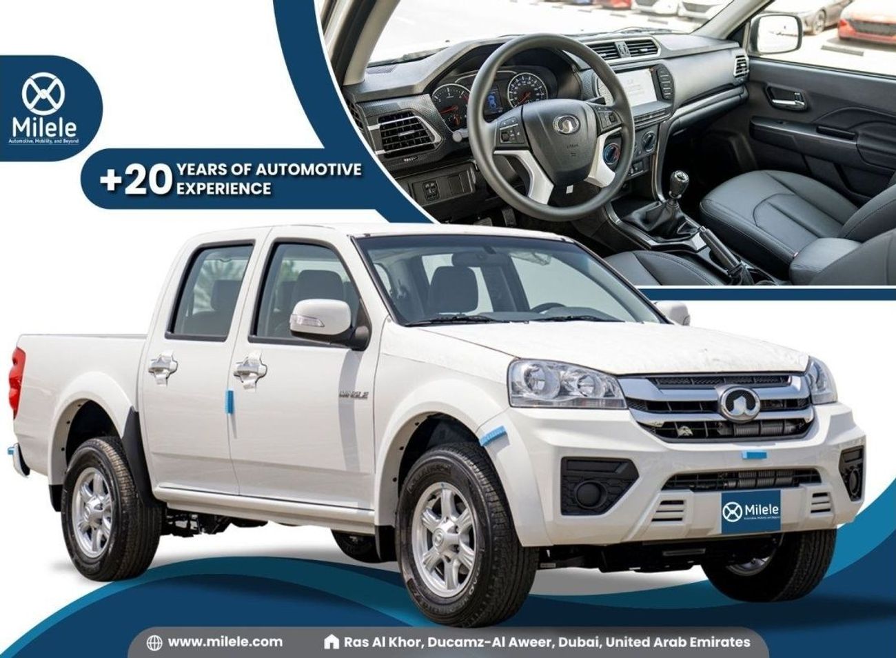 New Great Wall Wingle 5 DC 2.0L DIESEL MT: LEATHER SEATS, RR PARKING ...