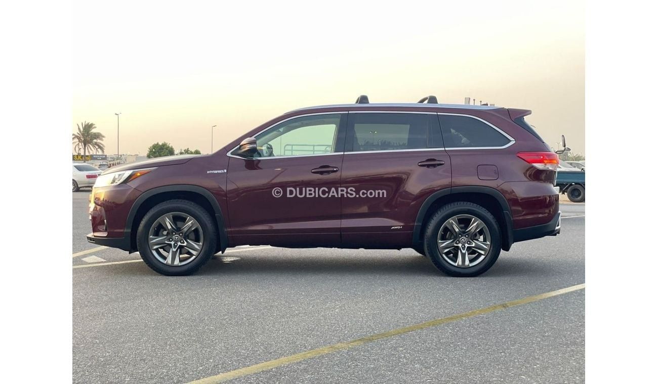 Used 2017 Toyota Highlander Hybrid Fuel Limited Edition Full Option ...