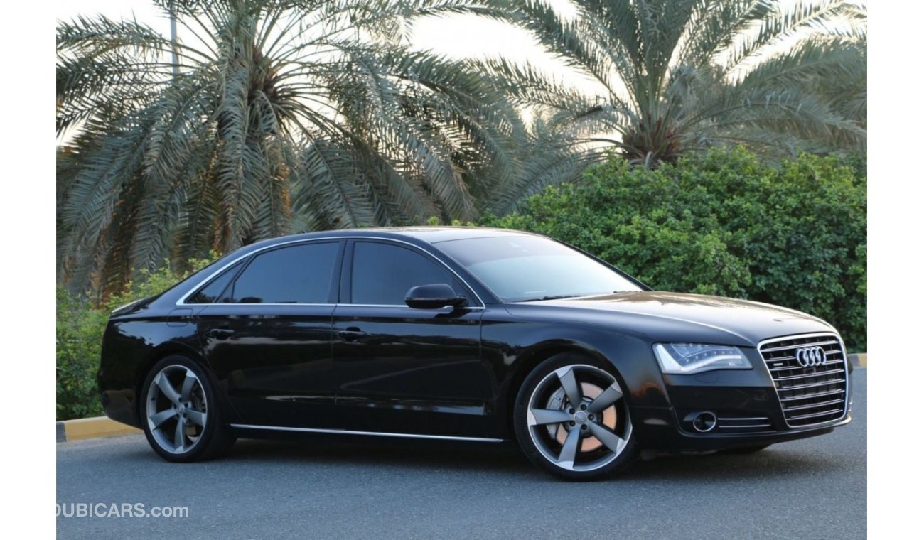 Used Audi A8L GCC 2013 perfect condition full option 2013 for sale in Dubai - 566487