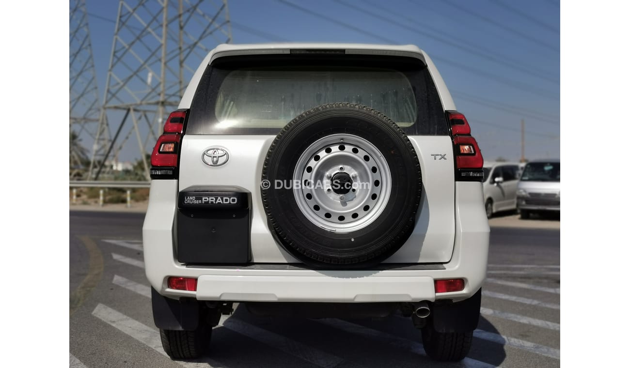 New Toyota Prado TX 2.7L Petrol, Back trye, 17" Tyre, Sunroof, Cool Box ...