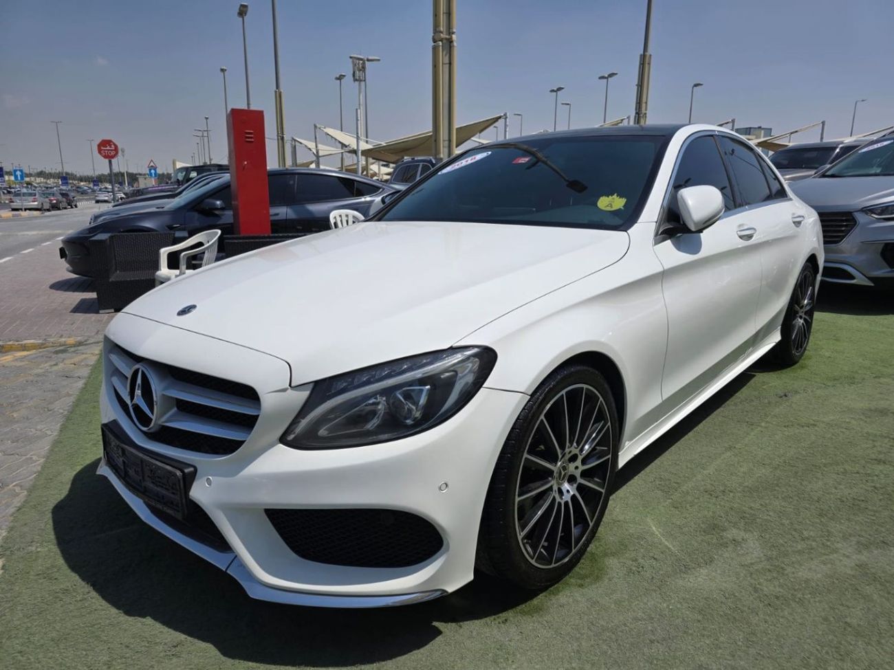 Used Mercedes-Benz C200 MERCEDES BENZ C200 2018 GCC 4 CYLINDER ENGINE 2 ...
