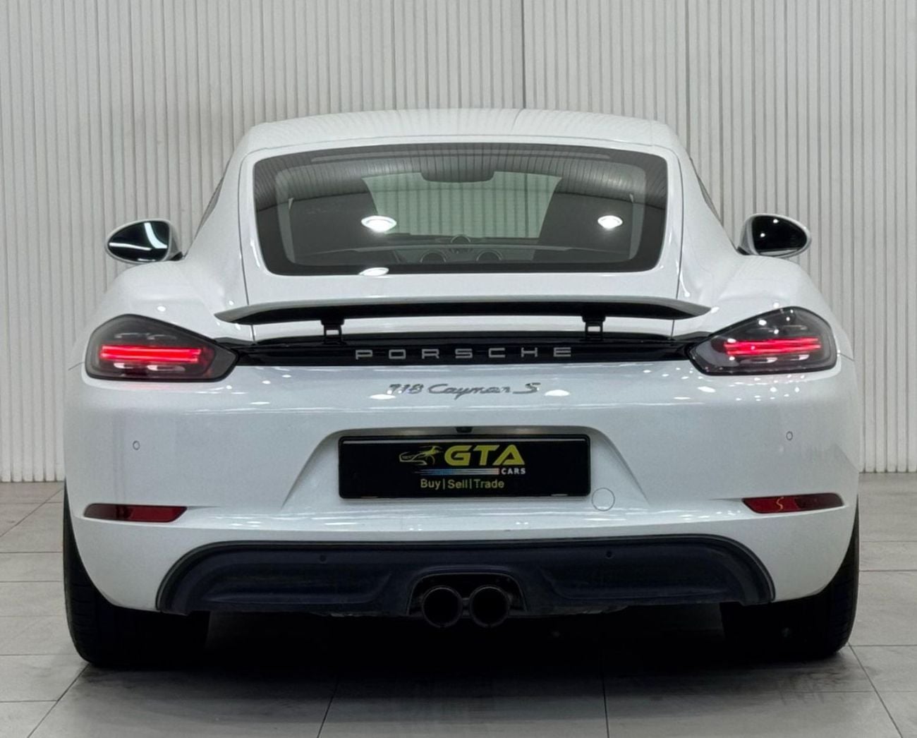 Used S 2.5L A/T 2017 Porsche 718 Cayman S, Service History, GCC 2017 ...