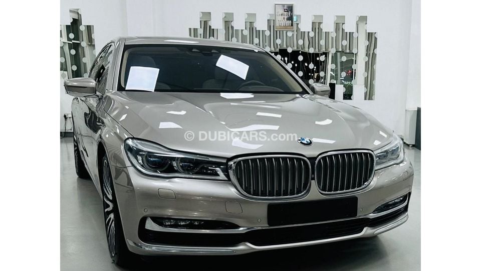 Used BMW 750Li Solitaire Edition VIP .. GCC .. FSH .. Top Range ...