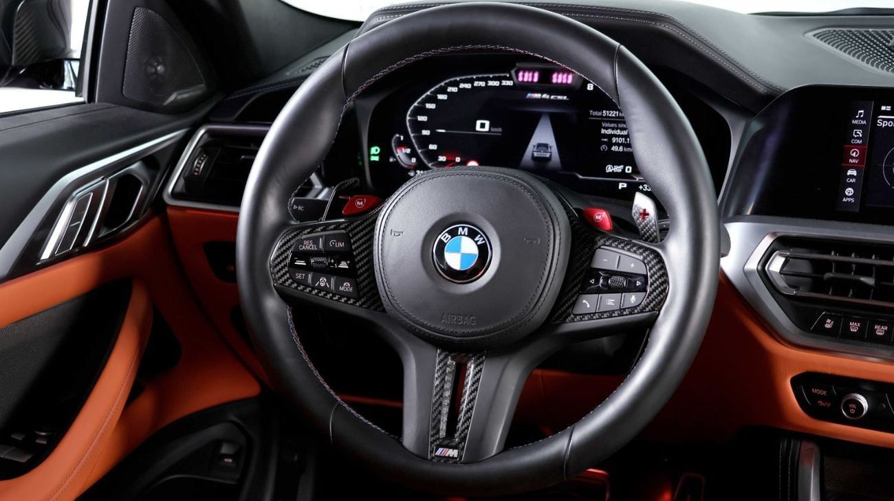 Used BMW M4 Competition 3.0L X-Drive-GCC-1 Owner-Warranty Service Package-CSL Carbon Upgrades ...