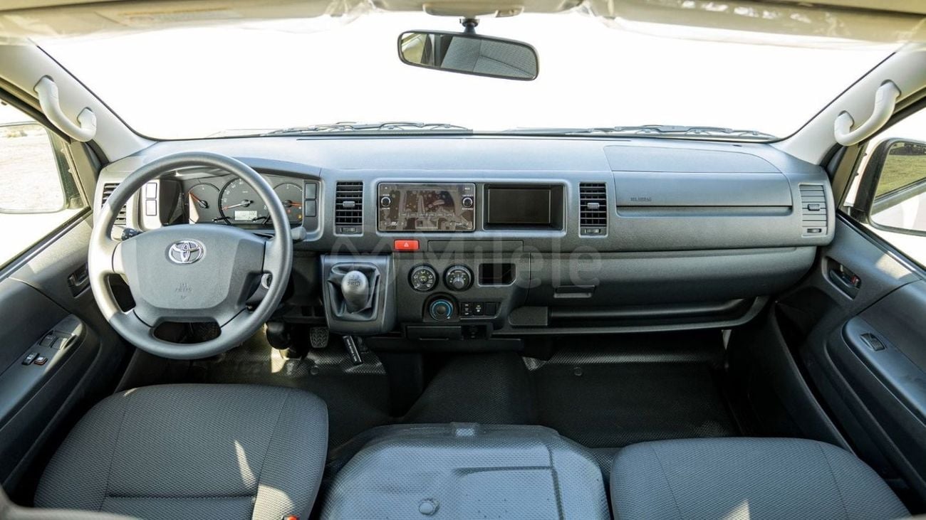 New Toyota Hiace HR 2.5L DIESEL 15-SEATER: FABRIC SEATS, MANUAL A/C ...