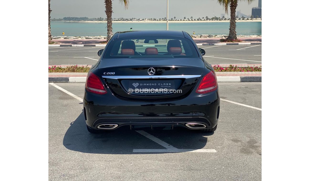 Used Mercedes-Benz C200 AMG Pack Mercedes C 200 AMG Panoramic 2016 GCC ...