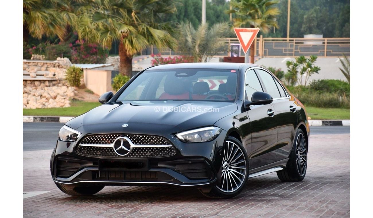 New Mercedes-Benz C200 Mercedes C200 2024 Black/Red bremium plos 1.5 ...
