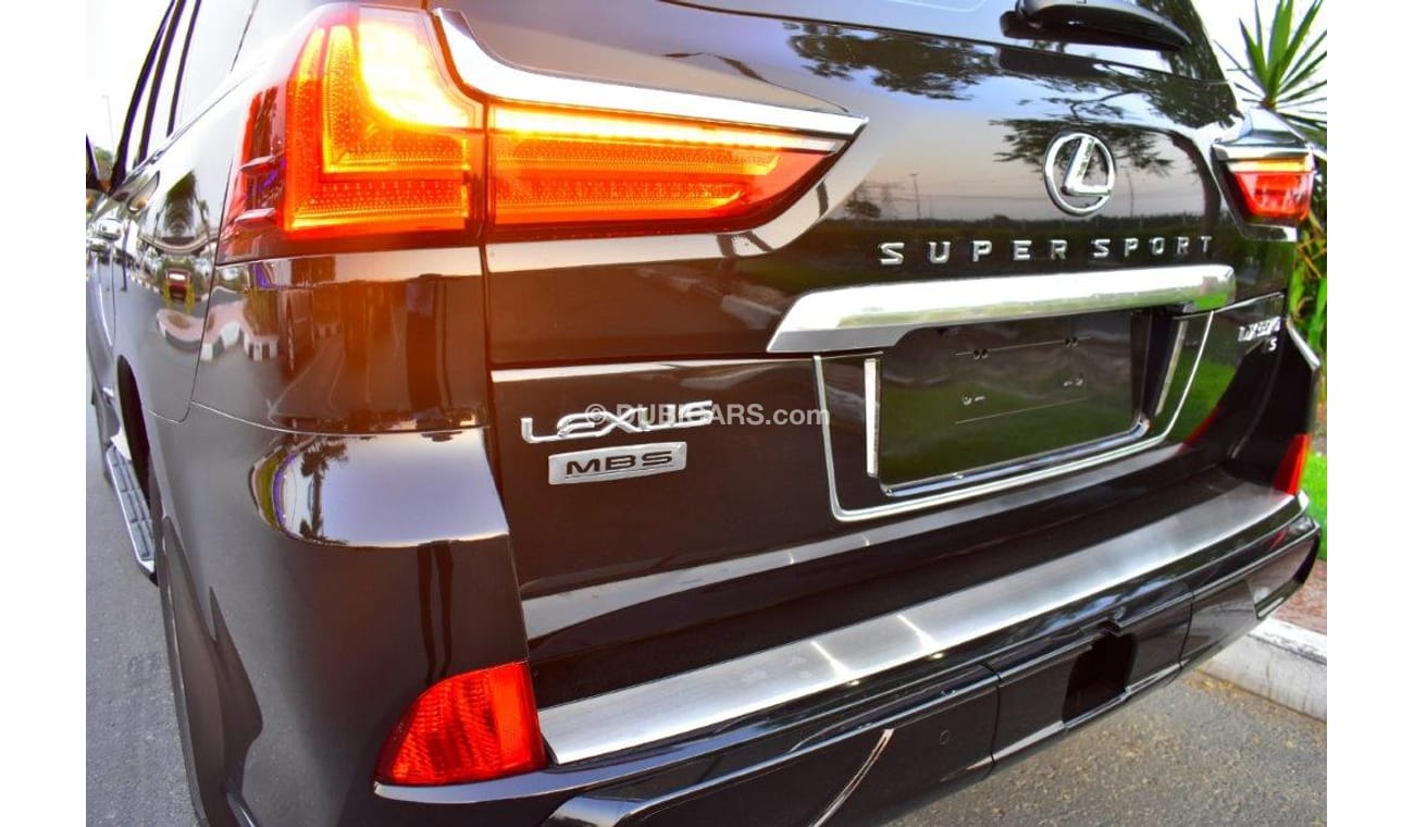 New Lexus LX570 5.7L PETROL AUTOMATIC SUPERSPORT WITH MBS AUTOBIOGRAPHY ...