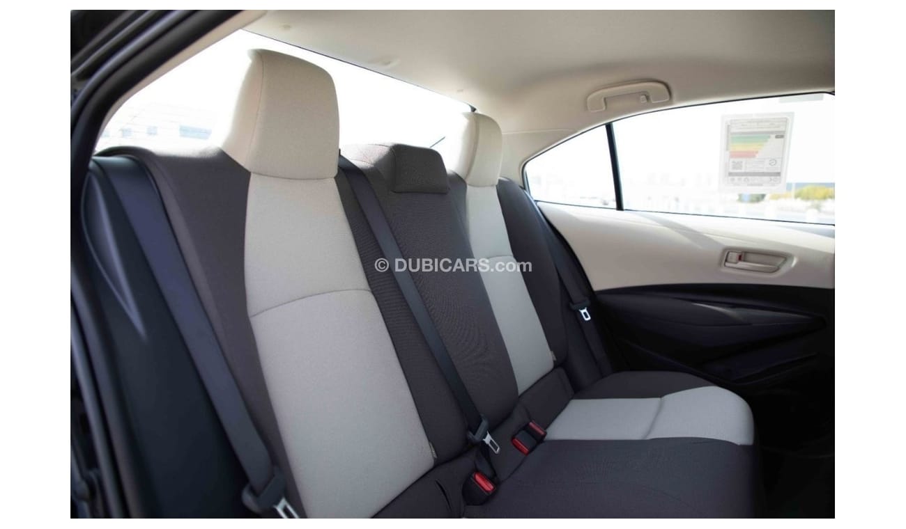 New 2024 Toyota Corolla 2.0 XLi G - Black Mica inside Fromage (Fabric ...