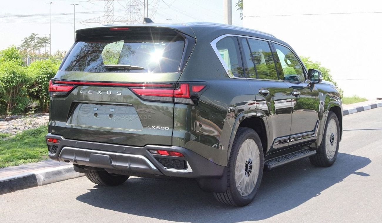 New 2025 Model Lexus LX600 F-Sport, 3.5L Petrol 4WD 10A/T 2025 for sale in Dubai - 847124