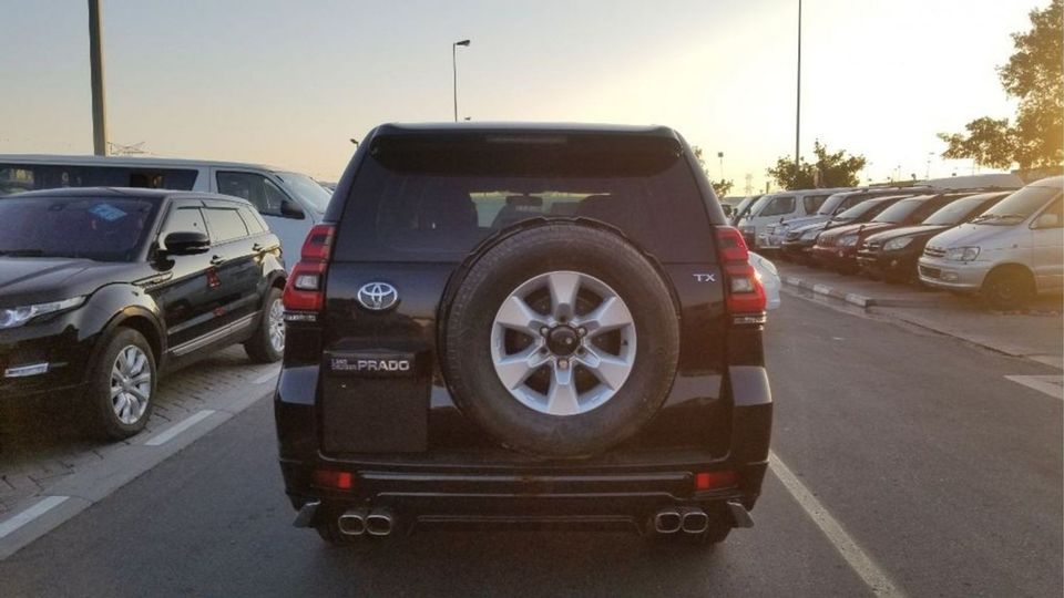 Used Toyota Prado Left-hand v6 leather seats push start with back dvd ...