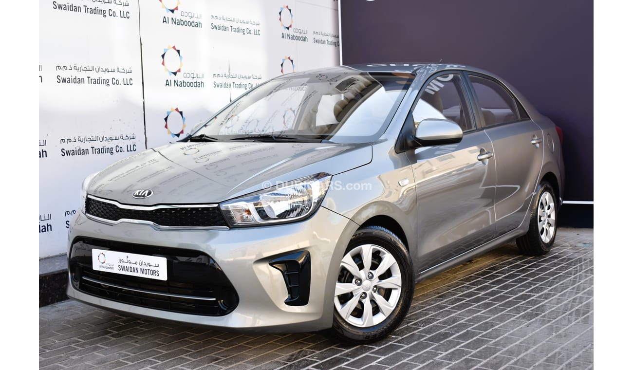 Used Kia Pegas AED 589 PM | 1.4L LX BASE GCC DEALER WARRANTY 2020 for sale in Dubai - 686947