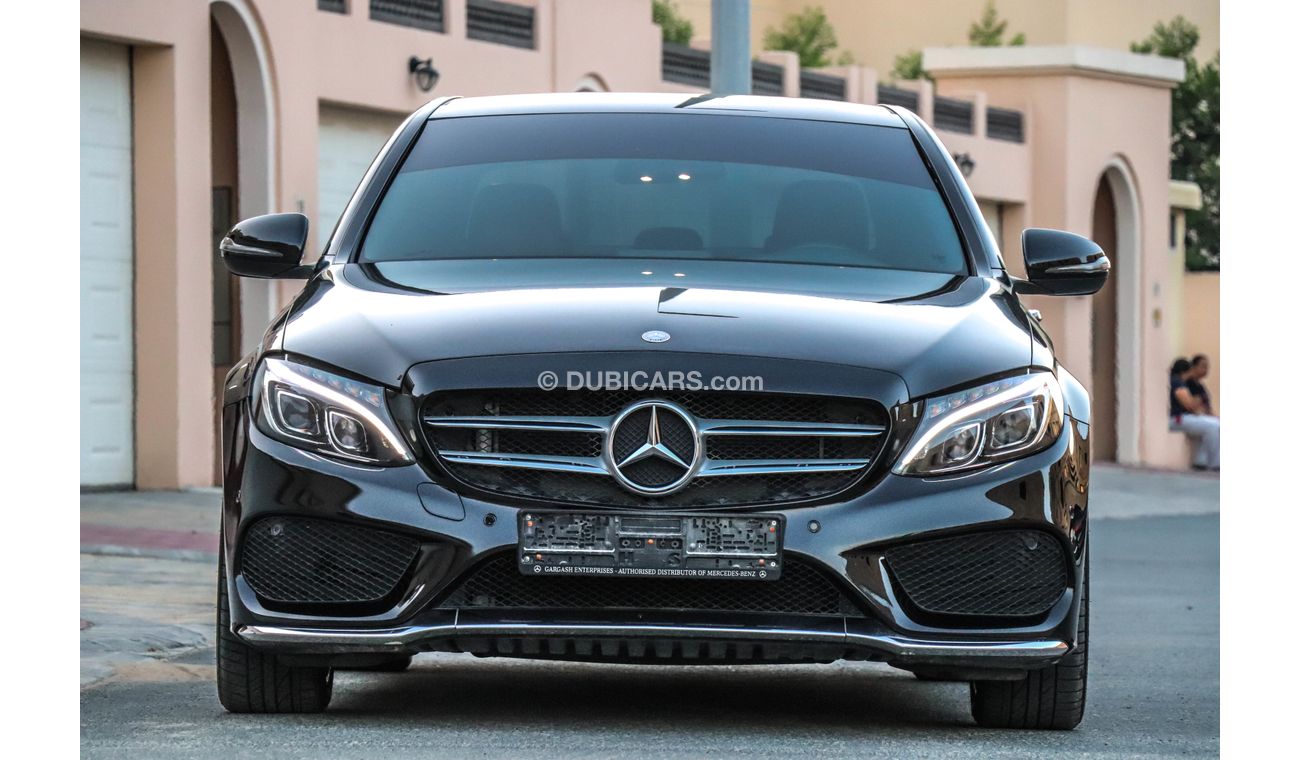 Used Mercedes-Benz C200 AMG 2016 GCC under Warranty with Zero ...