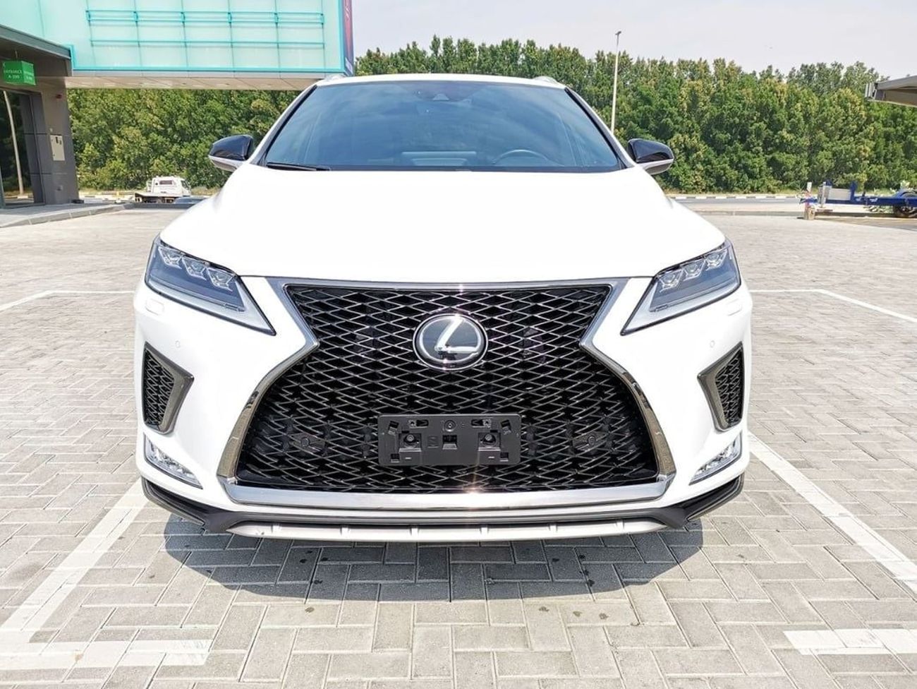 Used Lexus RX350 (F-Sport) - 2022 - White 2022 for sale in Sharjah - 721345