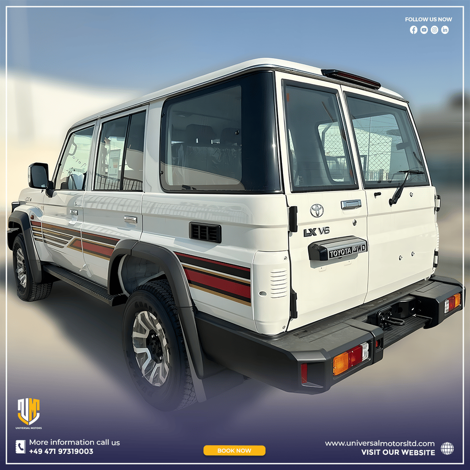 New Toyota Land Cruiser 70 Toyota Land Cruiser LC 76 6AT 2025 for sale in Dubai - 844688