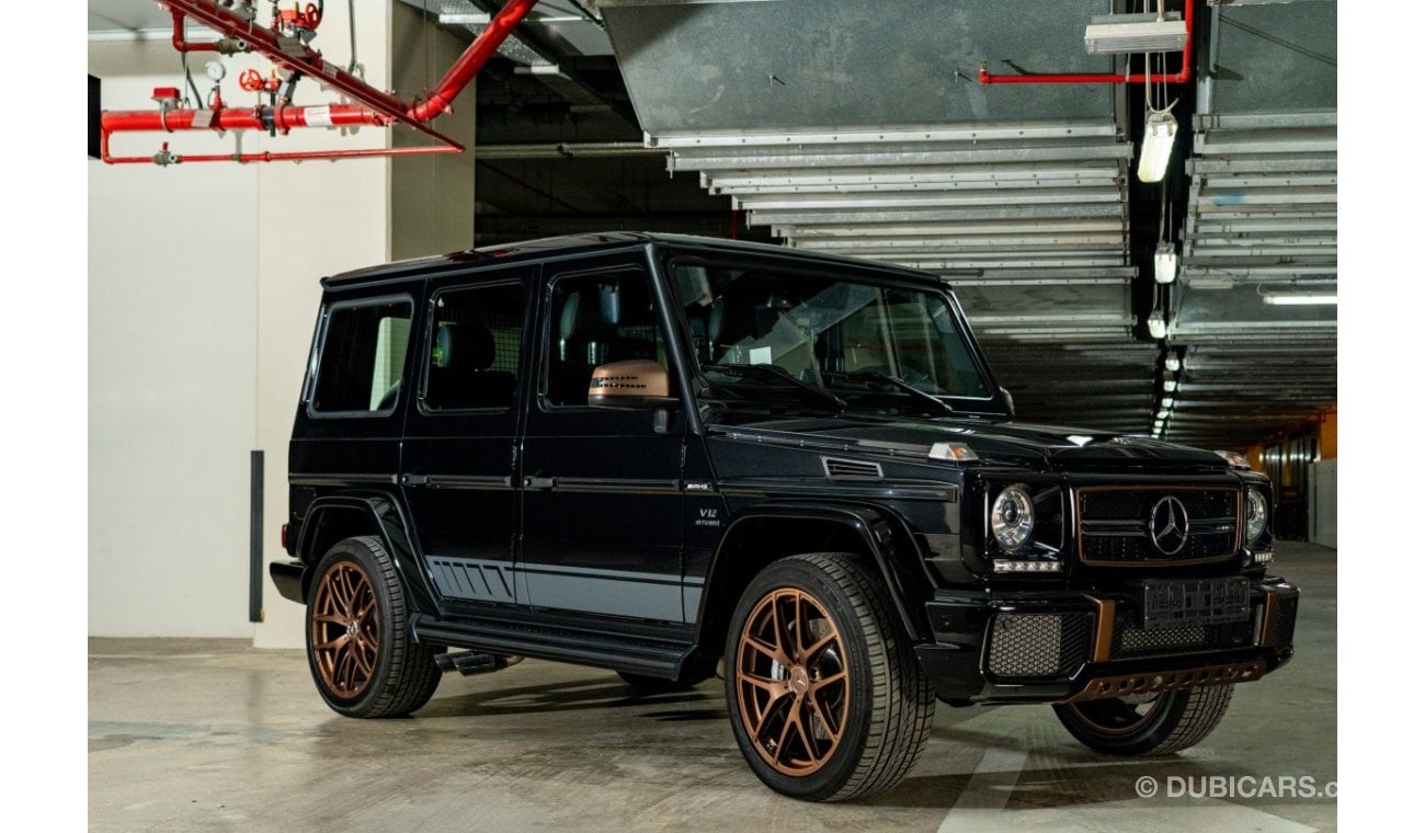 New Mercedes-Benz G 65 AMG V12 Final Edition Delivery Kilometers only 2018 for sale in Dubai ...