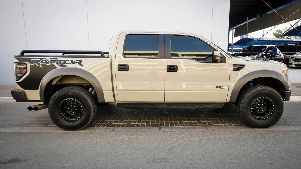 Ford Raptor 6.2L for sale: AED 169,000. Beige, 2013