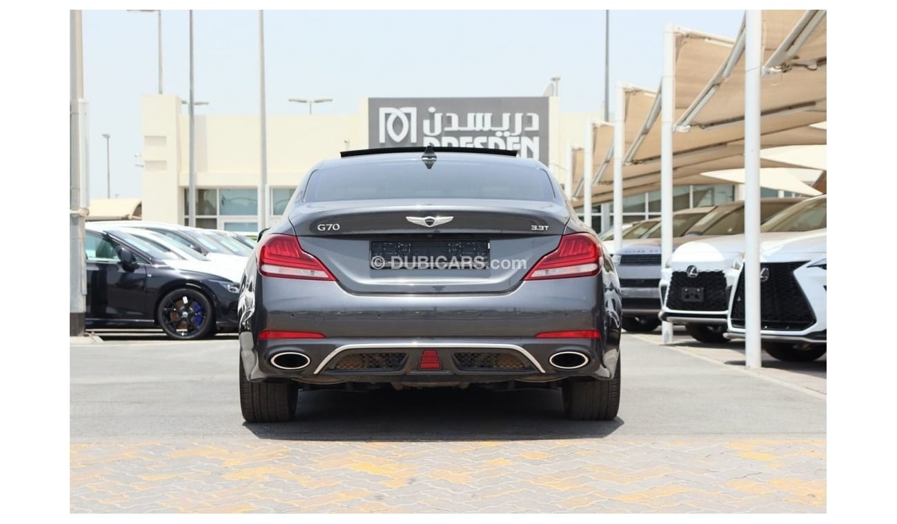 Used Genesis G70 Platinum / 3.3T / 2018 / GCC / Free Accident 2018 for sale in Dubai - 649041
