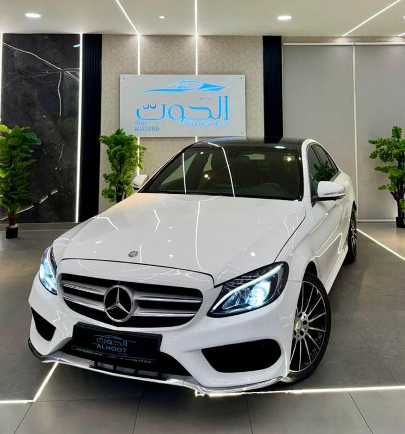 Used Mercedes-Benz C 200 AMG MERCEDES C200 || GCC || TOP OPTIONS || RED INTERIOR || FREE ...