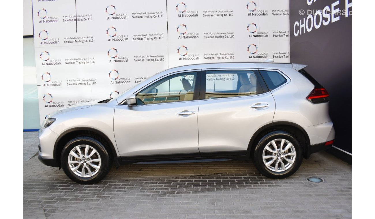 Used Nissan XTrail AED 1199 PM | 2.5L S 2WD GCC DEALER WARRANTY 2020 for sale in Dubai - 712405