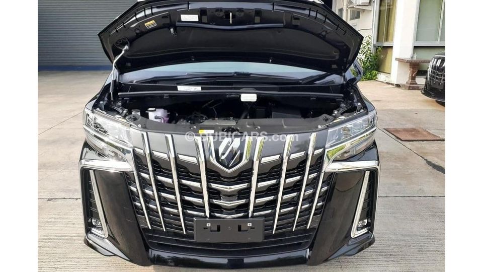 New Toyota Alphard RHD - 2.5L - BLK_BLK - MY2023 (FOR EXPORT ONLY) 2023 ...