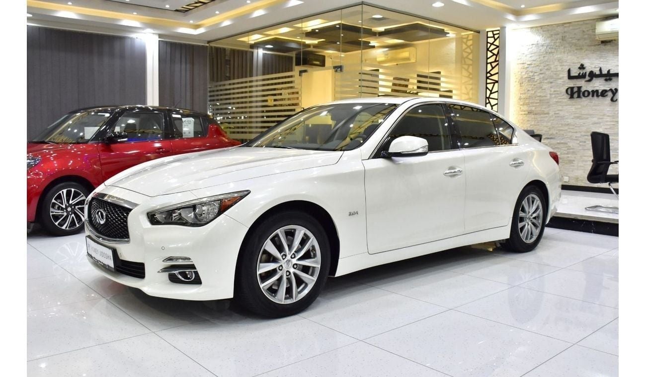 Used EXCELLENT DEAL for our Infiniti Q50 2.0t ( 2017 Model ) in White ...