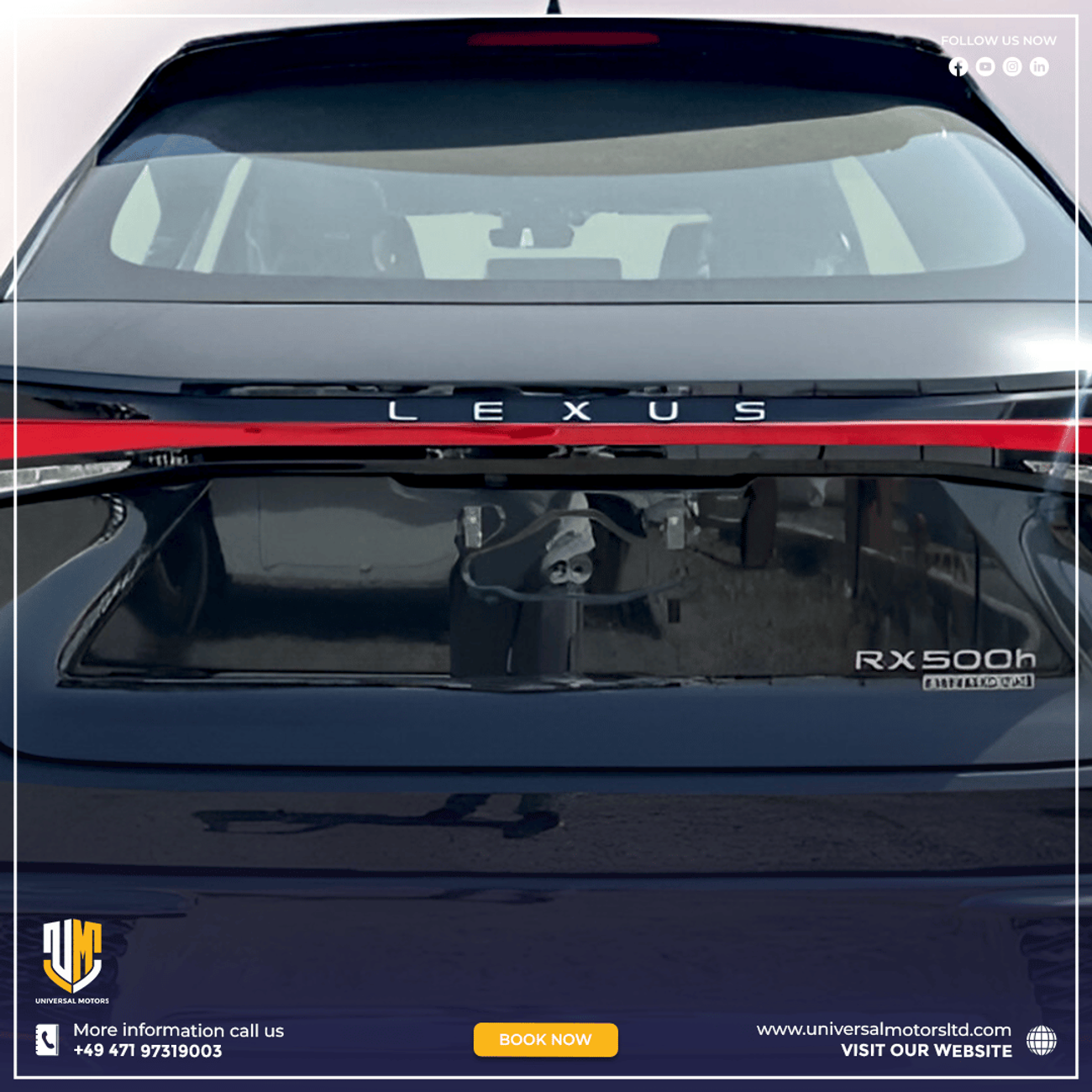 New Lexus RX 500h RXHF -LEXUS RX500 2.4L 4WD AT -F SPORT HEV RADAR ...