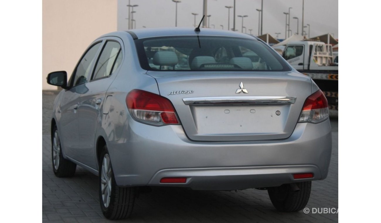 Used MITSUBISHI ATTRAGE 2018 SILVER GCC EXCELLENT CONDITION WITHOUT ...