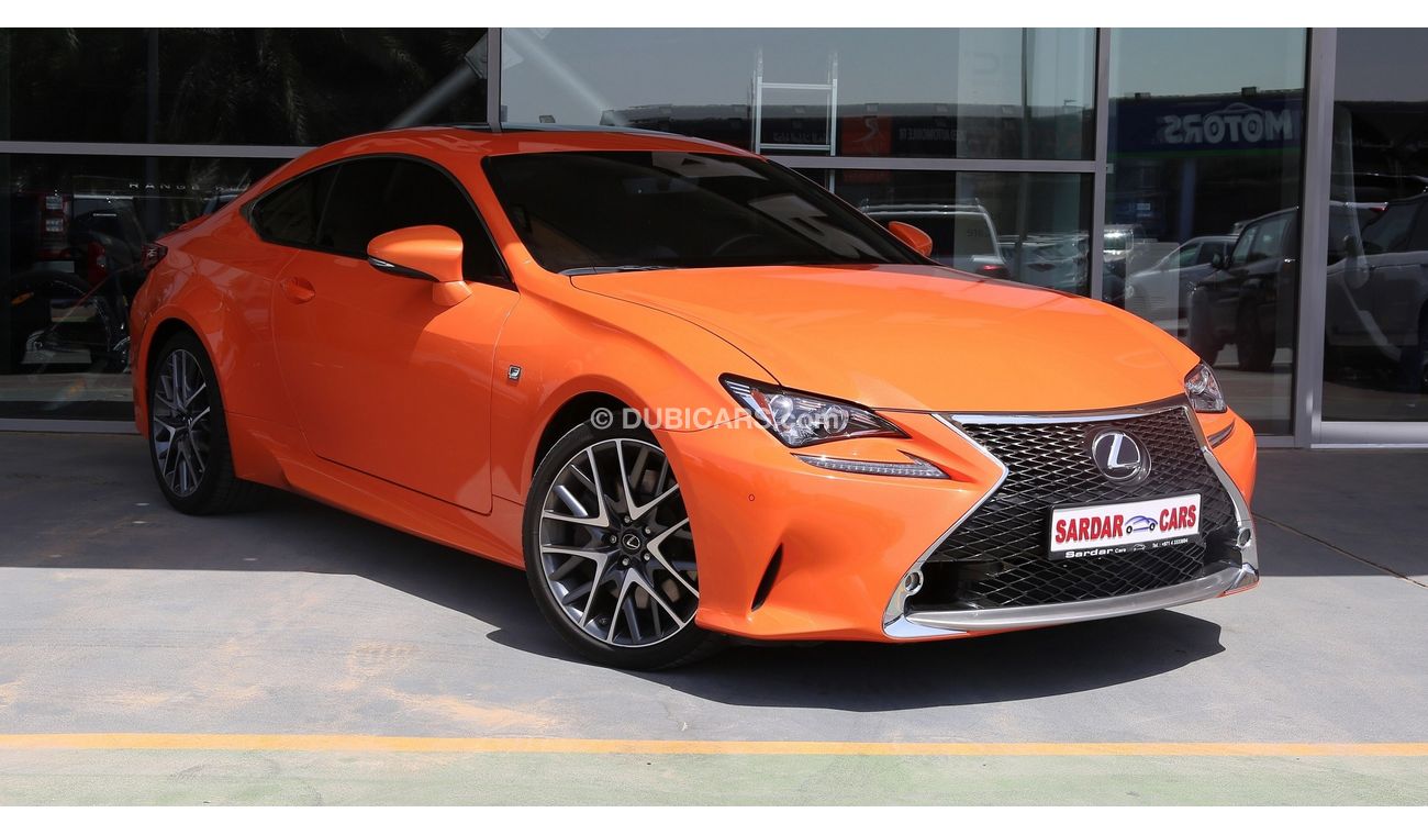 Used Lexus RC350 Sport 2015 for sale in Dubai - 123868