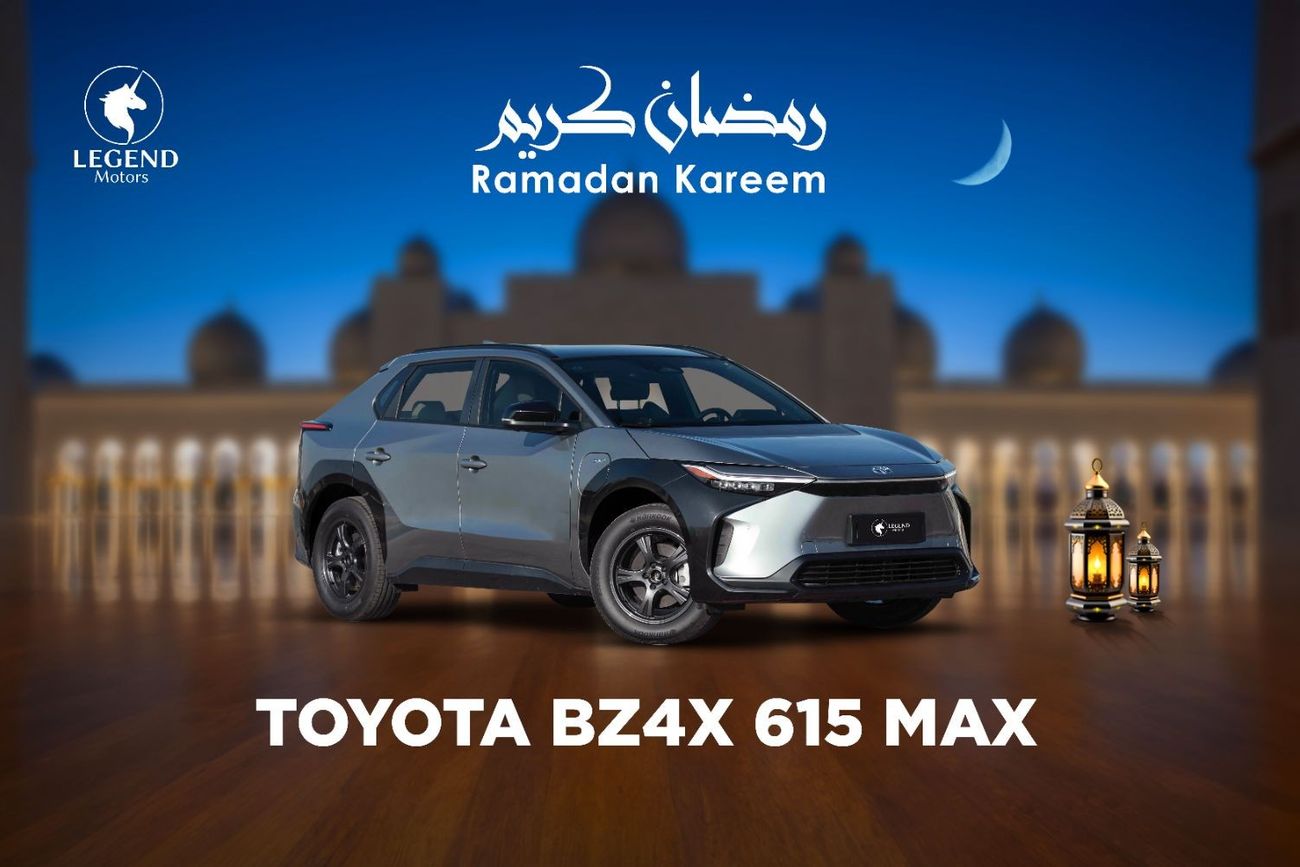 New 2024 TOYOTA BZ4X 615 MAX - WHITE inside GREY | Export Only 2024 for sale in Dubai - 796538