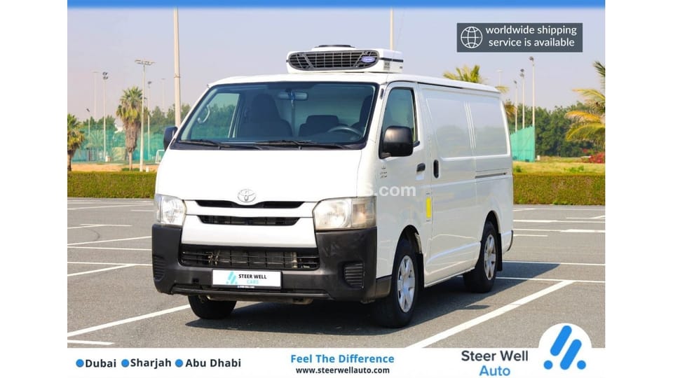 Used Toyota Hiace Delivery Van with Chiller Box | Excellent Condition ...