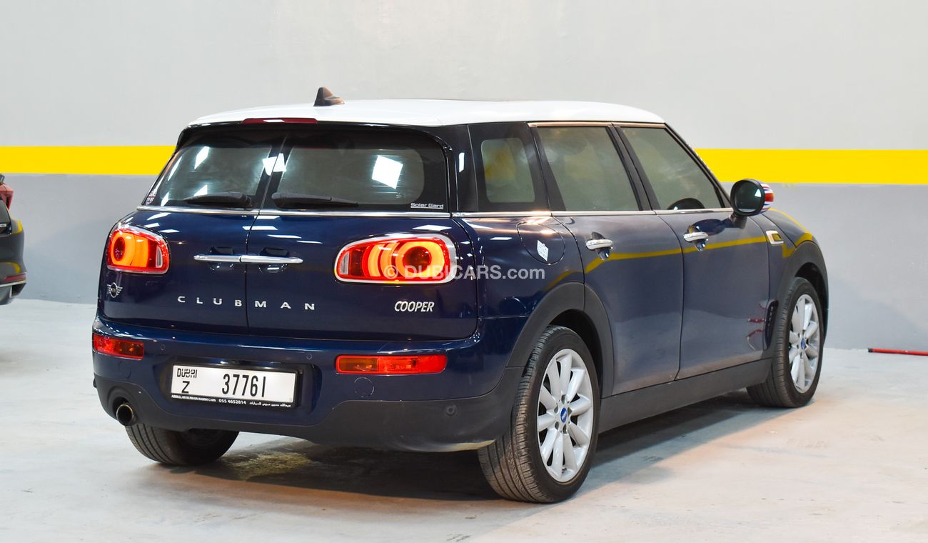 Used Mini Cooper Clubman Korean Specs 2019 for sale in Sharjah - 608356