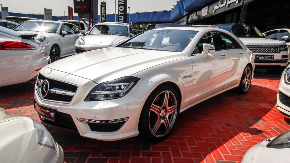 مرسيدس بنز CLS 63 AMG للبيع: 259,000 درهم. أبيض, 2014