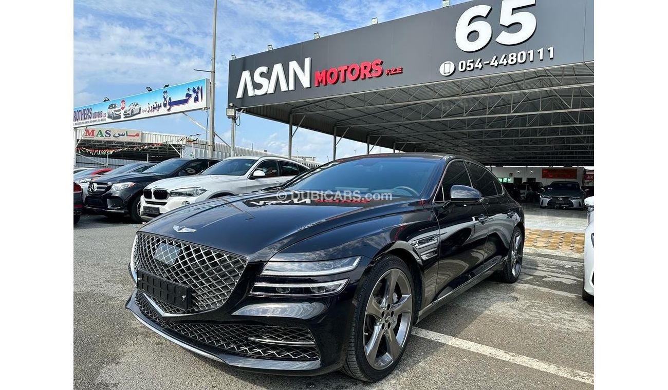 Used Genesis G80 Sport Royal Clean title 2021 for sale in Dubai - 572332