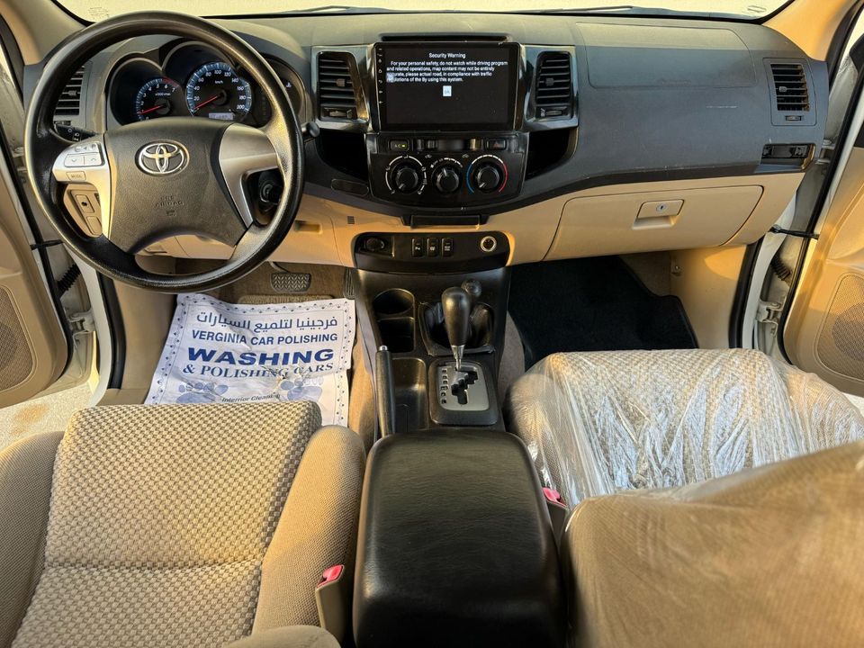 Used Toyota Fortuner white interior colour beige 7 seaters 2014 for ...